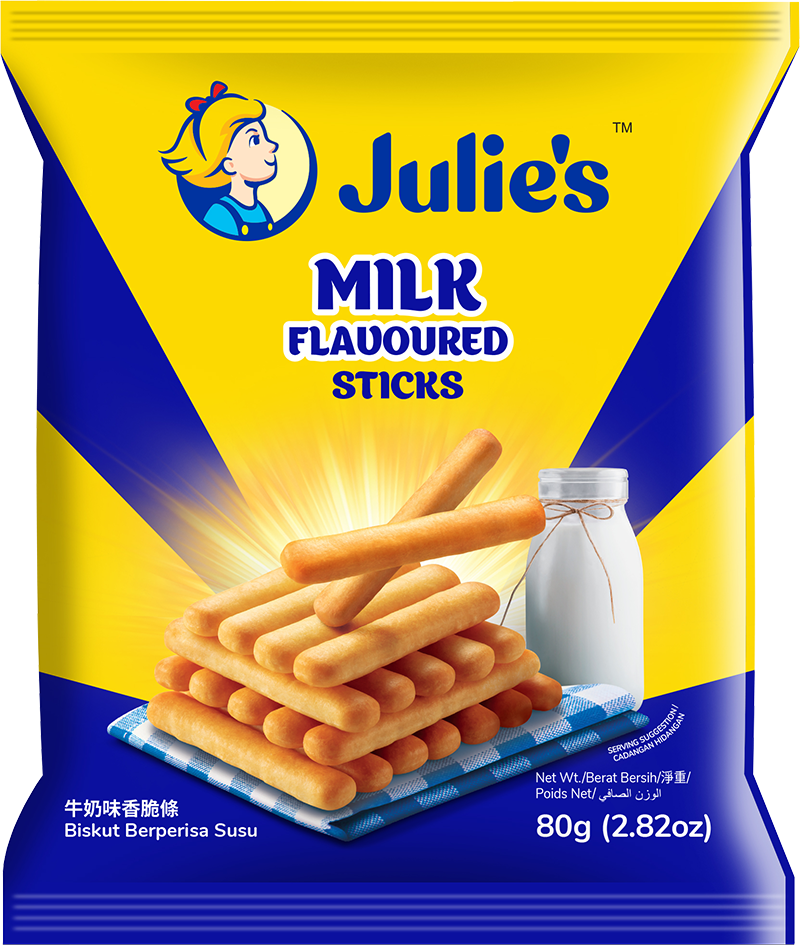 Milk Flavoured Sticks – Julie's