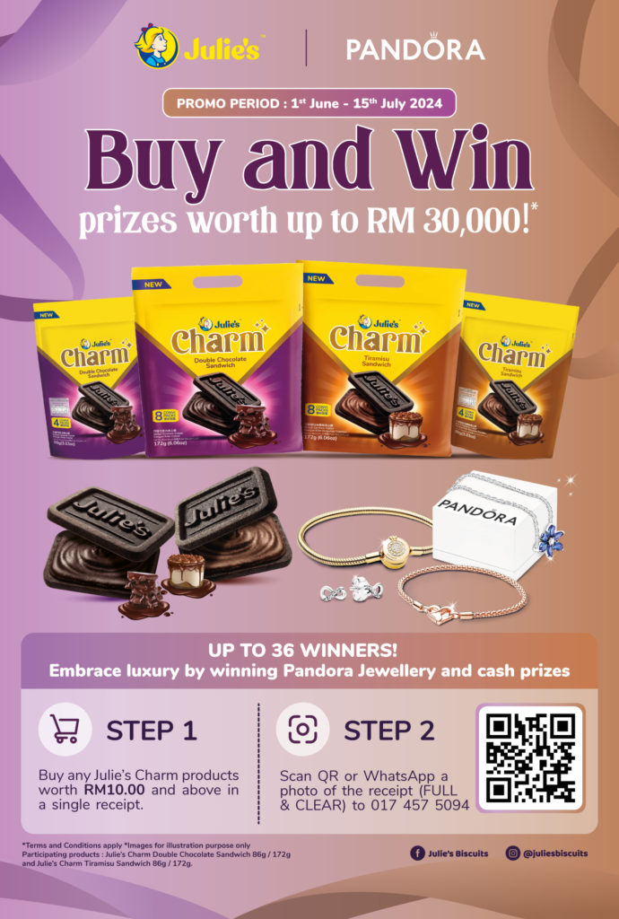 Julie’s Charm Buy & Win Contest – Julie's